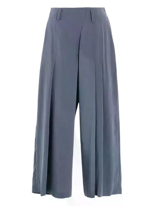 Y’s Pleated Wide-leg Trousers