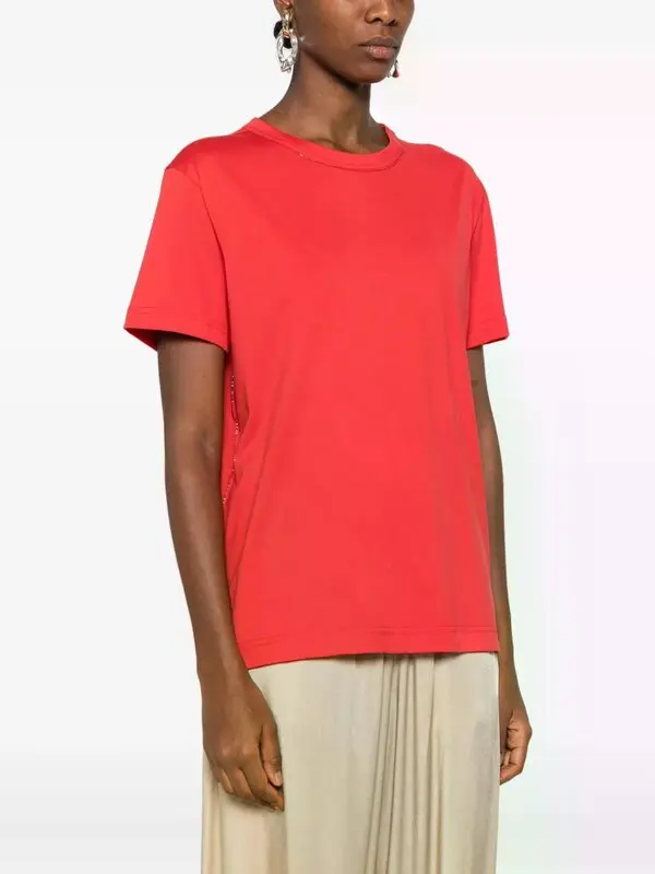 Fabiana Filippi Crew-neck T-shirt - Red