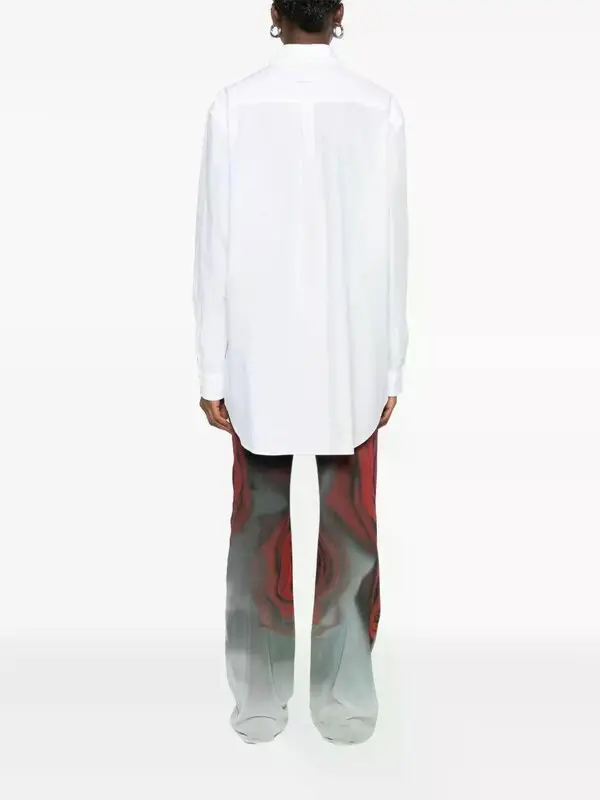 JEAN PAUL GAULTIER Graphic-print Shirt - White