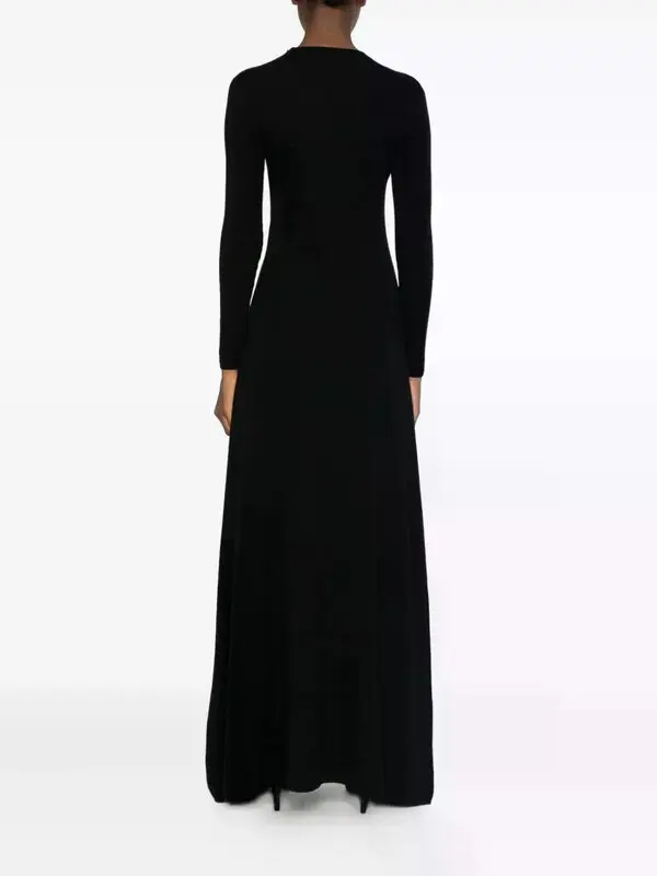 TOM FORD Long-sleeve Maxi Dress - Black