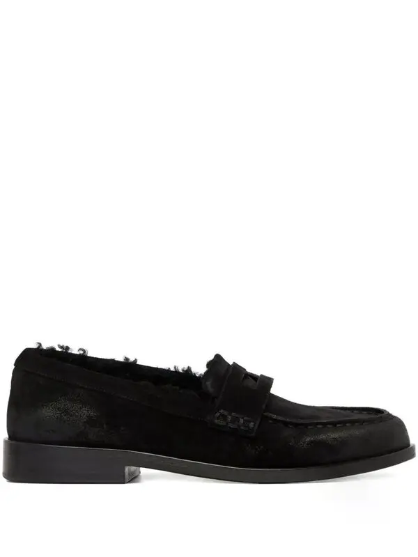 Marsèll Leather Loafers - Black