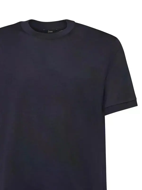 Herno Crew-neck Wool T-shirt