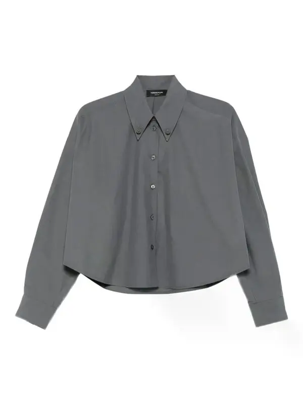 Fabiana Filippi Button-down Cropped Shirt