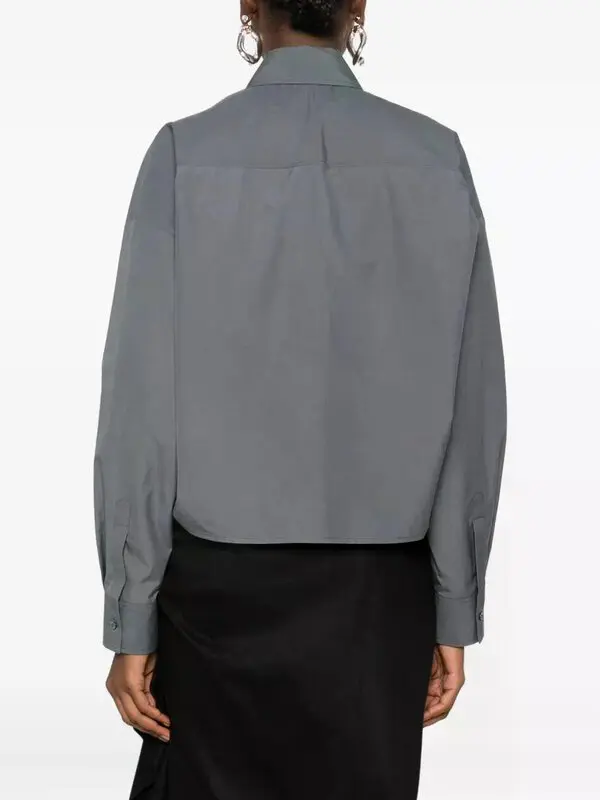Fabiana Filippi Button-down Cropped Shirt