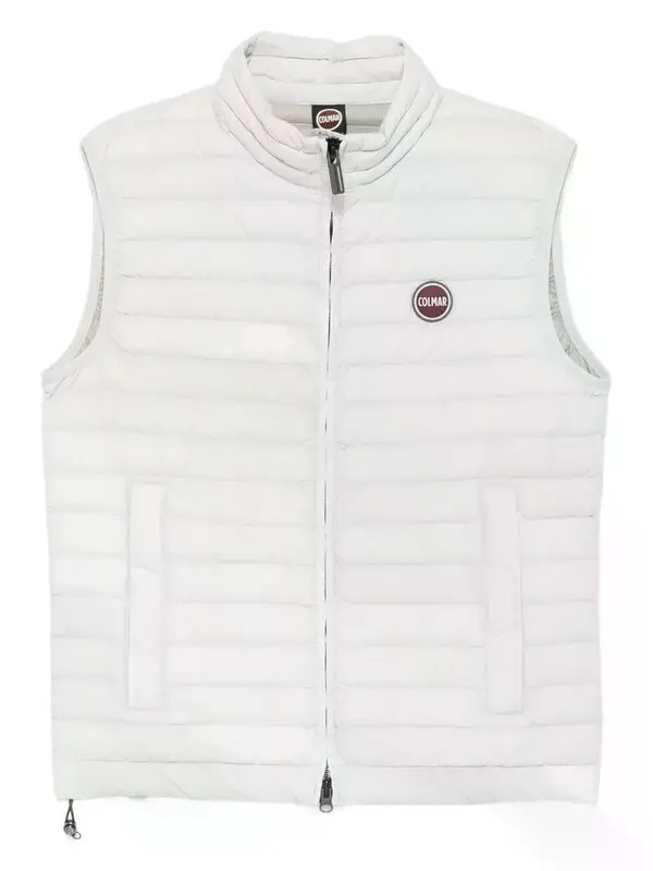 COLMAR Quilted Sleeveless Vest - White