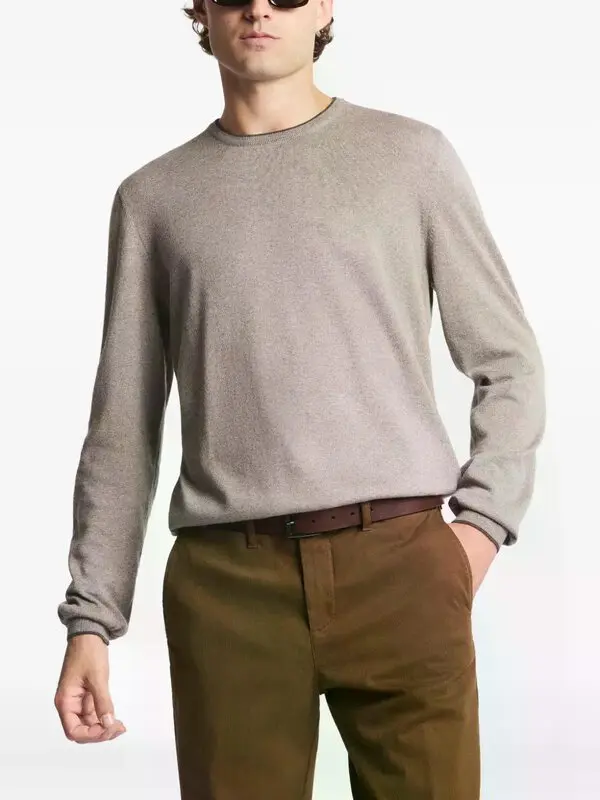FAY Virgin Wool Crewneck Sweater