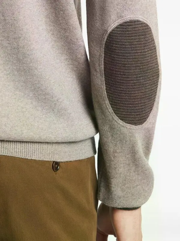 FAY Virgin Wool Crewneck Sweater