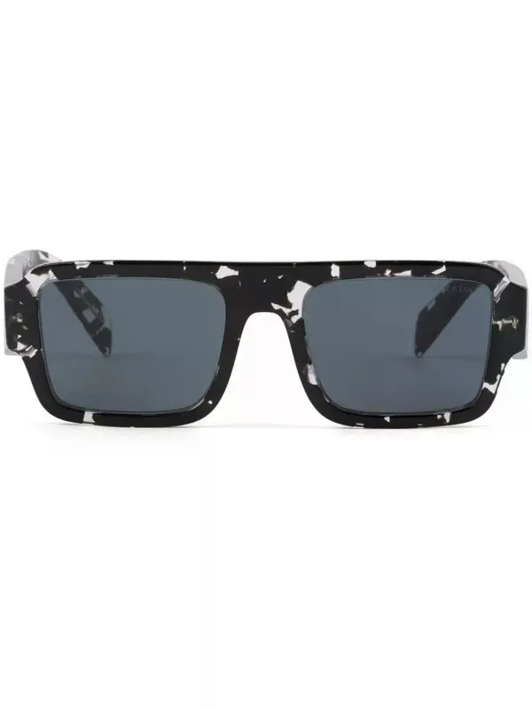 Prada Symbole Square-frame Sunglasses - Black