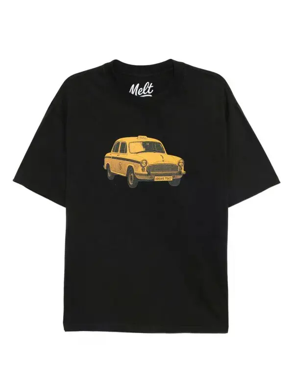 MELT Graphic-print T-shirt - Black