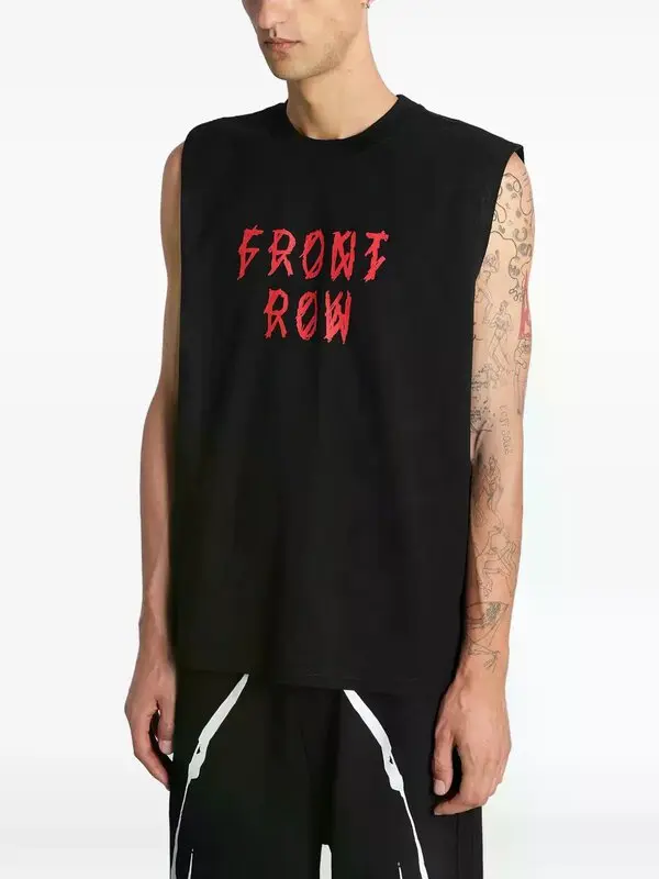 MUGLER Printed Sleeveless Vest