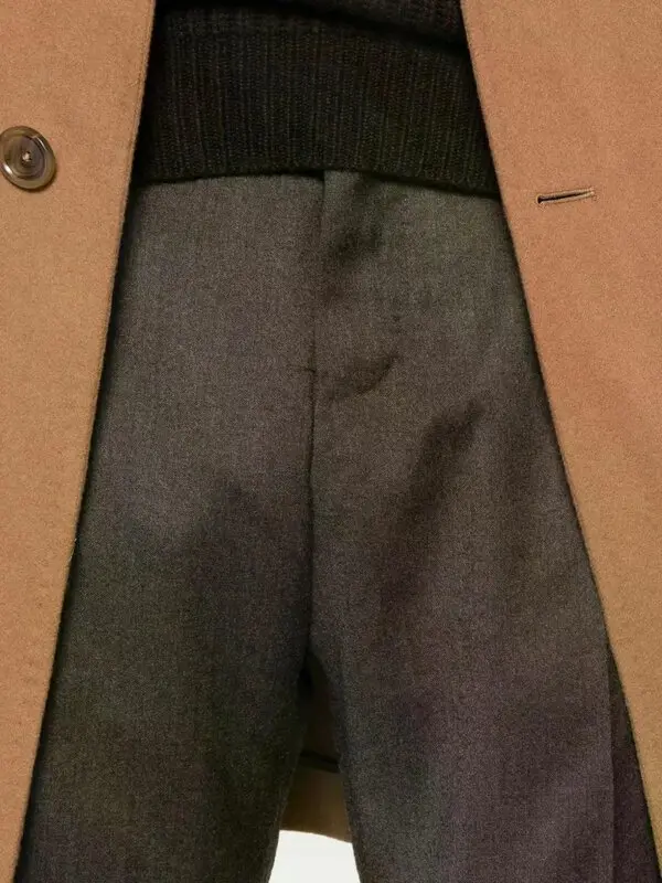 PT TORINO Virgin Wool Blend Straight-leg Trousers