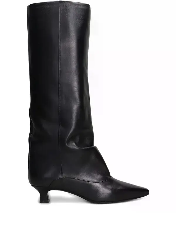 THE SELLER Calf-length Leather Boots