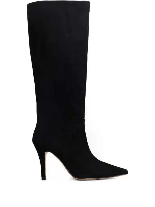 Lola Cruz Pointed-toe Knee-high Boots