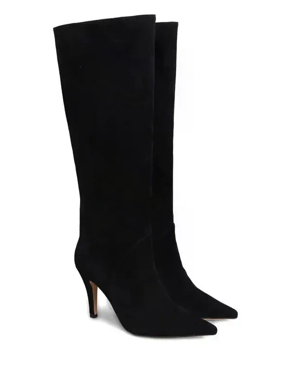Lola Cruz Pointed-toe Knee-high Boots