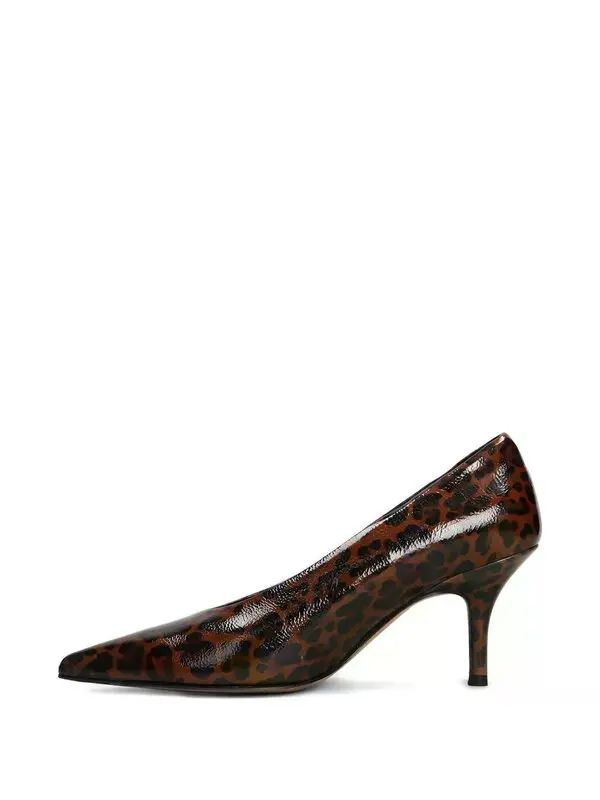 THE SELLER Leopard-print Pointed-toe Pumps