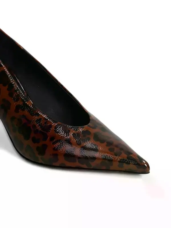 THE SELLER Leopard-print Pointed-toe Pumps