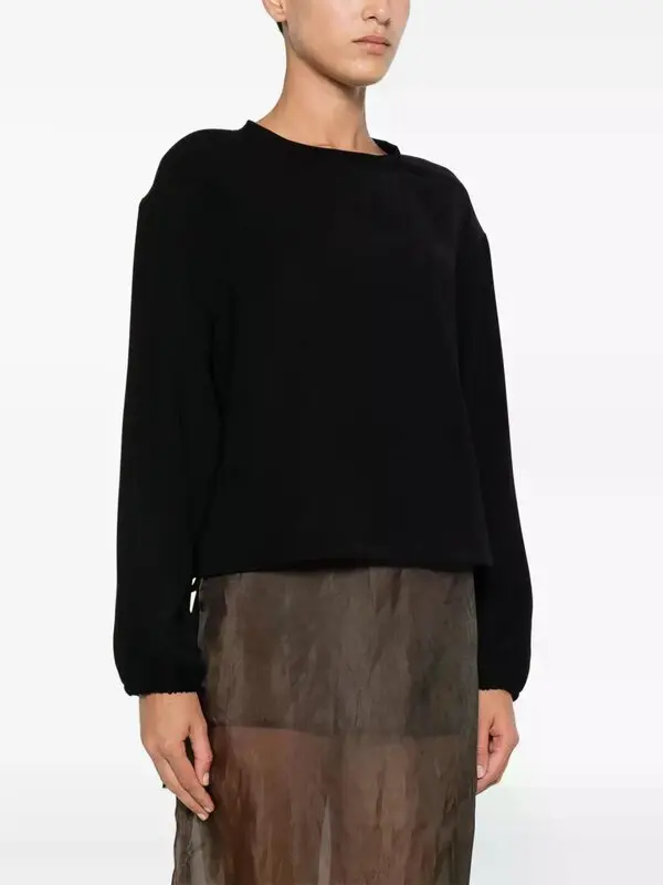 Herno Drawstring Hem Sweatshirt