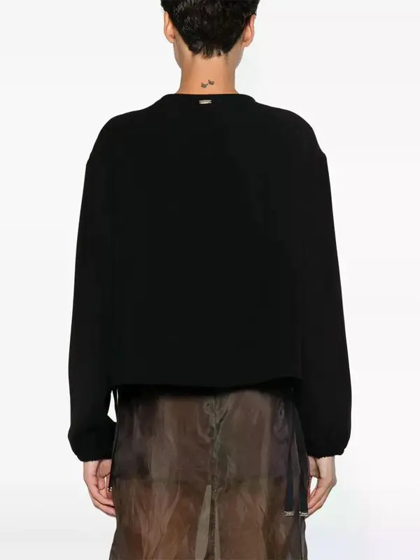 Herno Drawstring Hem Sweatshirt