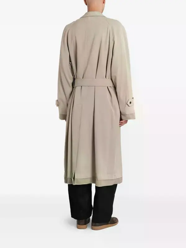 MAISON MARGIELA Belted Layered Trench Coat