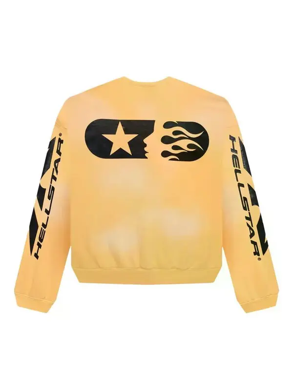 HELLSTAR Graphic Crew-neck Sweater