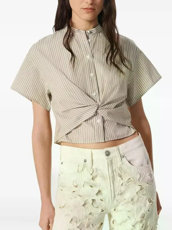 Rag & Bone Twisted Striped Shirt