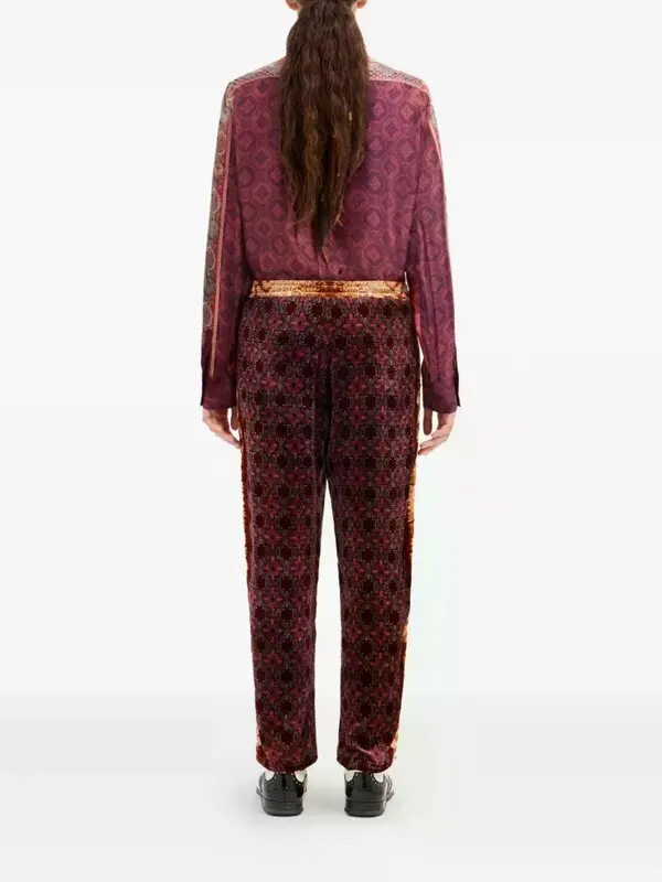 PIERRE-LOUIS MASCIA Aloe Trousers - Red