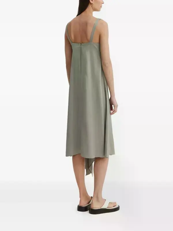 AERON Asymmetrical Draped Dress
