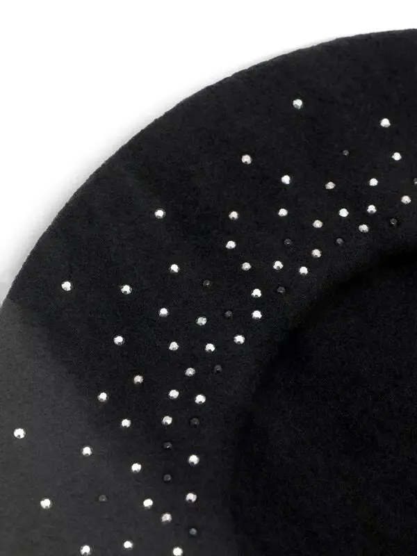Emporio Armani Logo-embroidered Beret