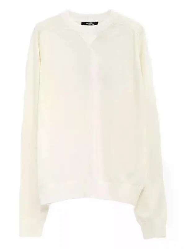 Jacquemus Embroidered Crew Neck Jumper