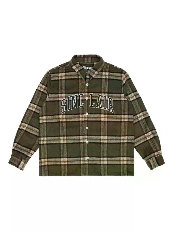 SINCLAIR Tackle Twill Ls Flannel Shirt - Green