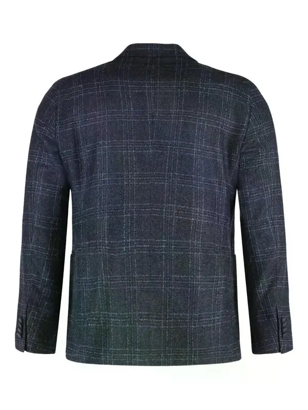 Tagliatore Double-breasted Checked Jacket