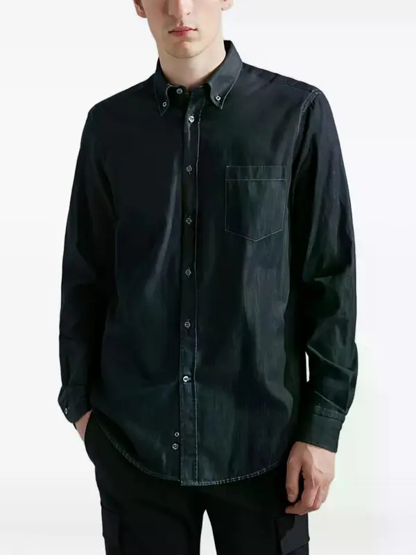 Paul & Shark Denim Button-down Shirt