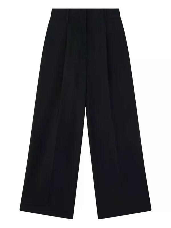 Paul & Shark Dart-detailing Trousers - Blue