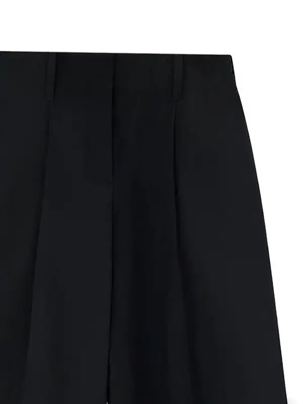 Paul & Shark Pleated Wide-leg Trousers