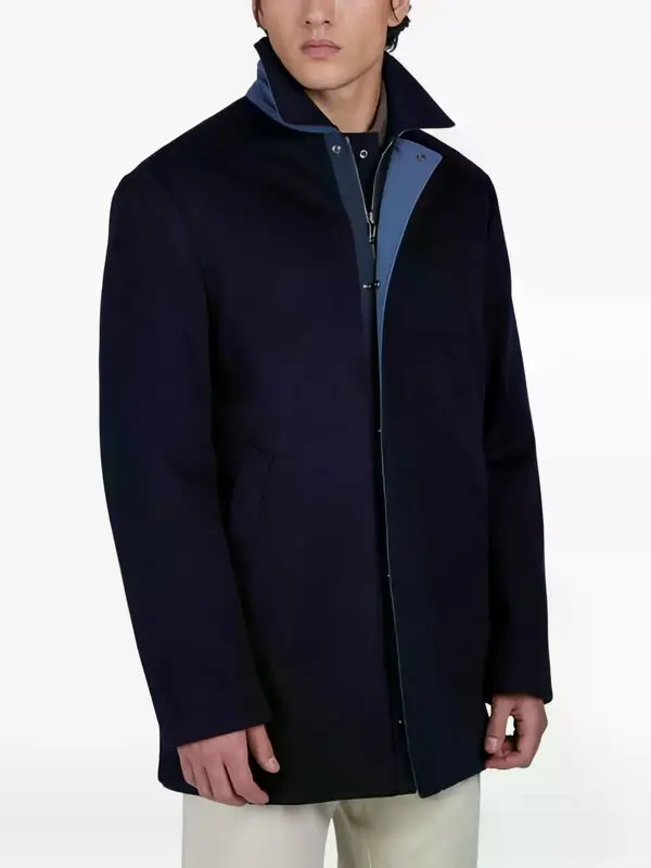 Paul & Shark Reversible Cashmere Carcoat