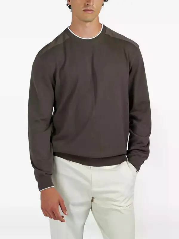 Paul & Shark Crew-neck Sweater - Brown