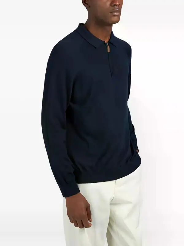 Paul & Shark Half-zip Polo Shirt