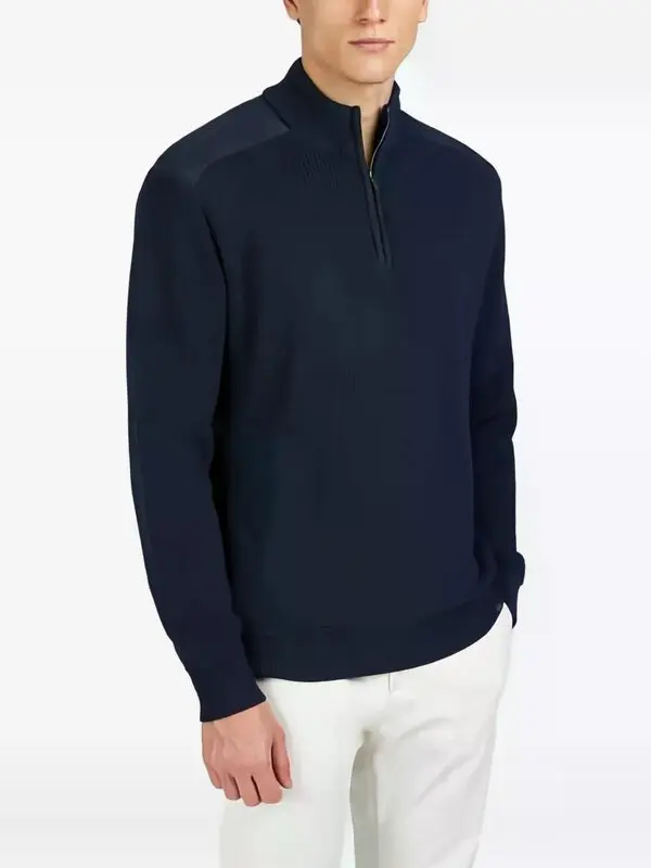 Paul & Shark Half-zip Sweater - Blue