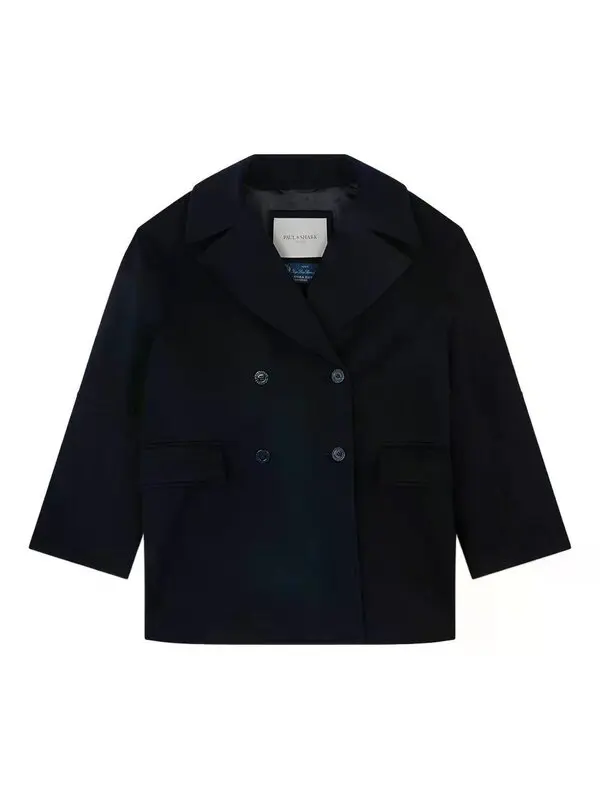 Paul & Shark Double-breasted Cashmere Coat