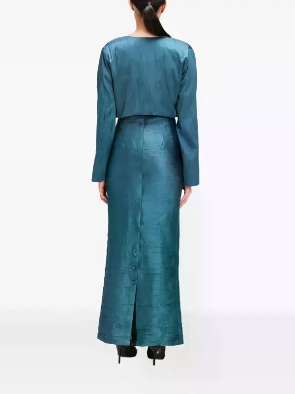 BARUNI Seam-detail Maxi Dress