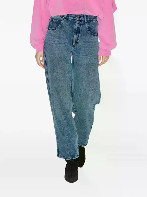 Isabel Marant Étoile Jenny Five-pocket Jeans - Blue