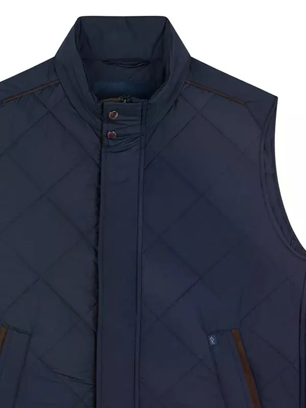 Paul & Shark Quilted Zip-up Gilet