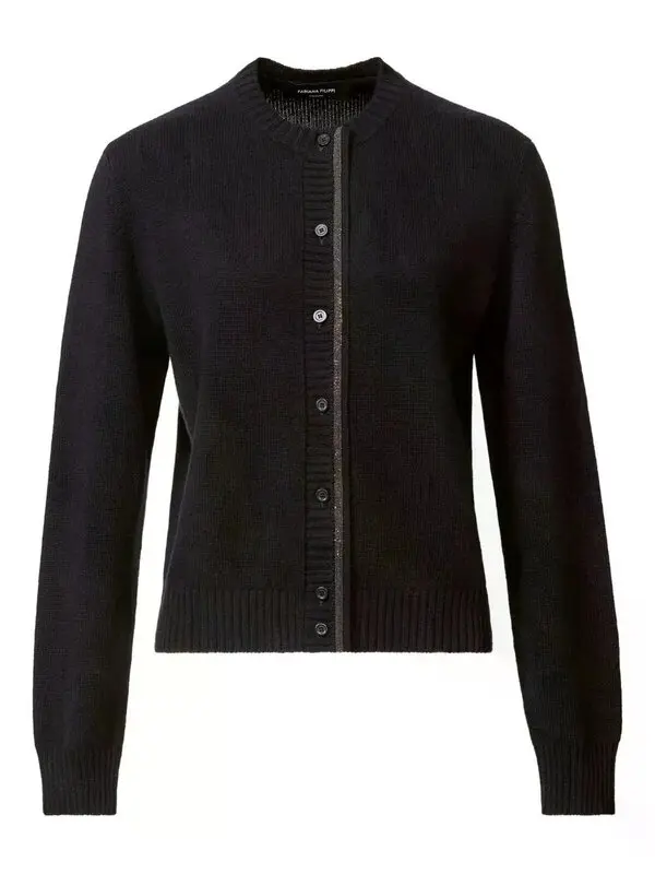 Fabiana Filippi Embellished Button Cardigan