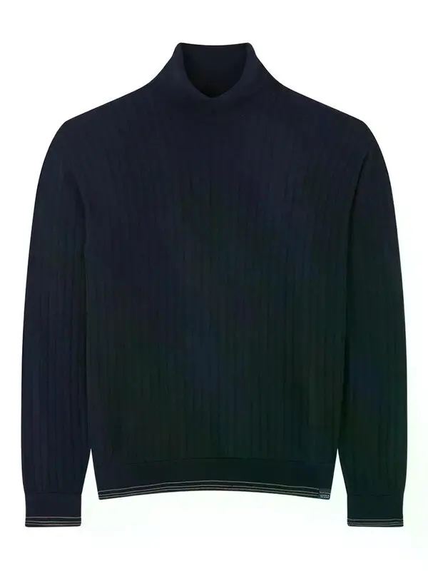 Paul & Shark Rib-knit Turtleneck Sweater