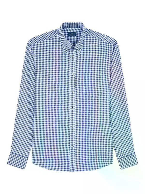 Paul & Shark Gingham Cotton Shirt