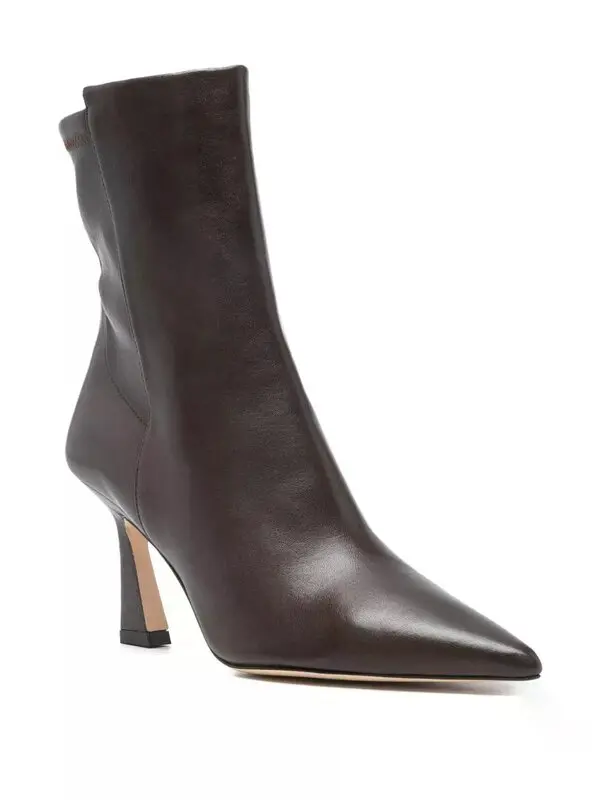 STUART WEITZMAN 80mm Vinnie Leather Boots