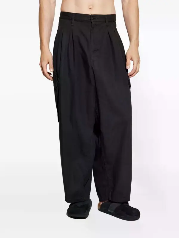 Yohji Yamamoto Pleated Cargo Trousers