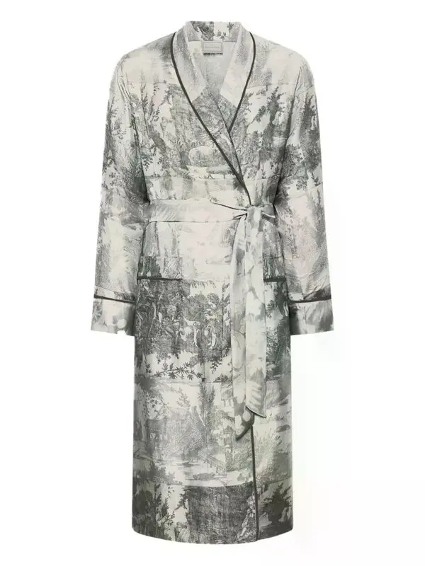 PIERRE-LOUIS MASCIA Aloegum Robe - White