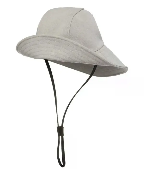 Giorgio Armani Cotton Sun Hat - Grey