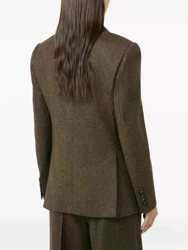 Max Mara Buttoned Patch-pocket Jacket